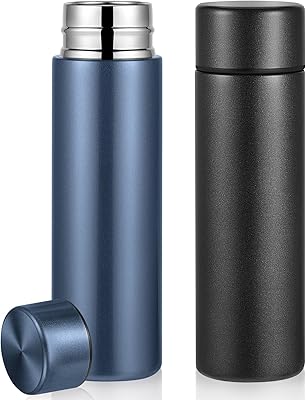 Amazon.com: Small Thermo Bottle Slim Mini Vacuum Insulated Water Bottle ...