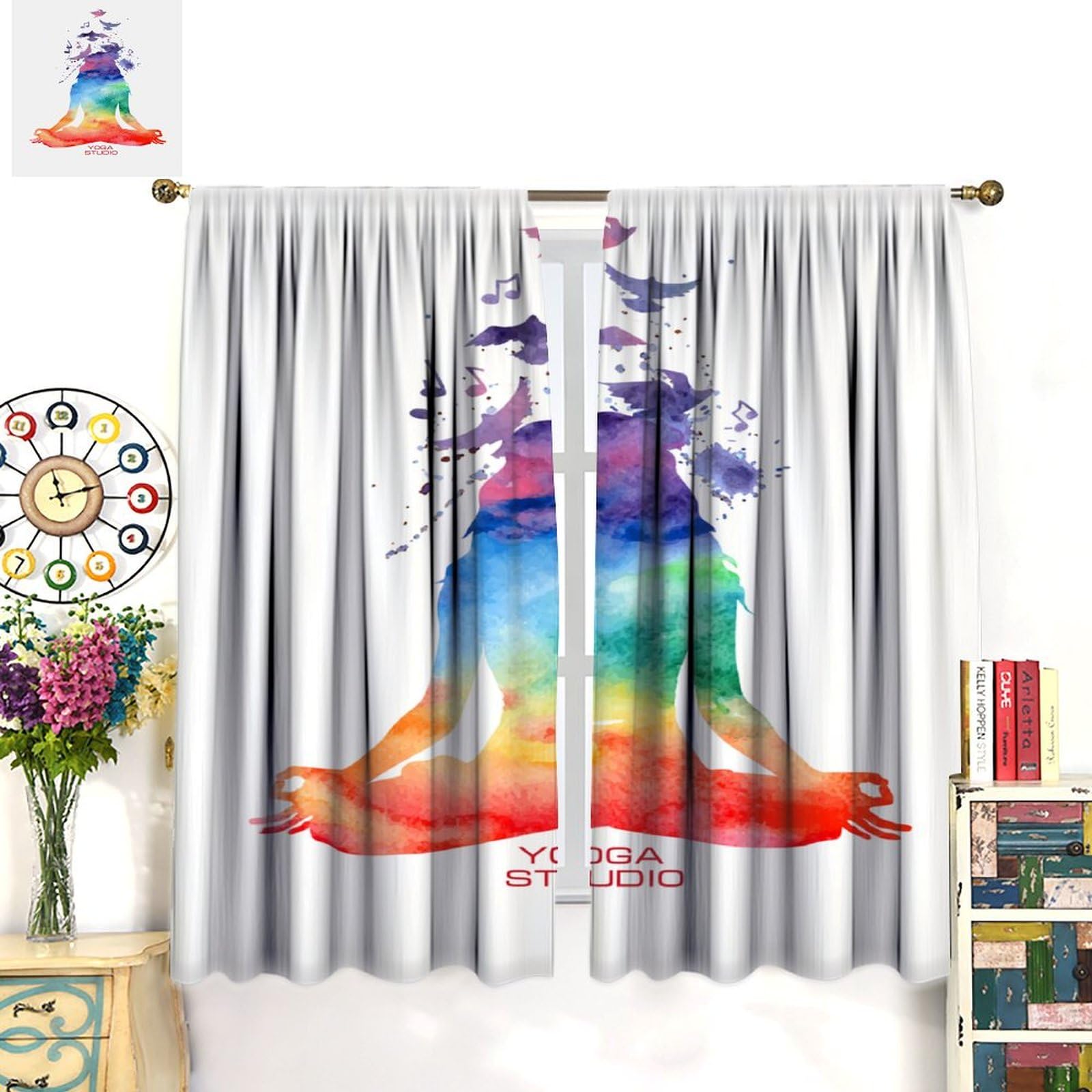 Meditation Room Designs With Curtains
