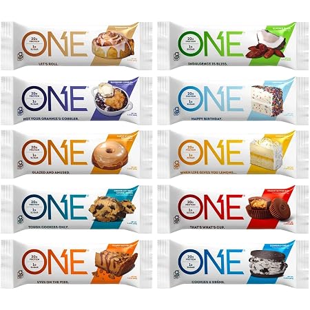 Amazon.com: ONE Protein Bars, Lemon Cake, Gluten Free Protein Bars with ...