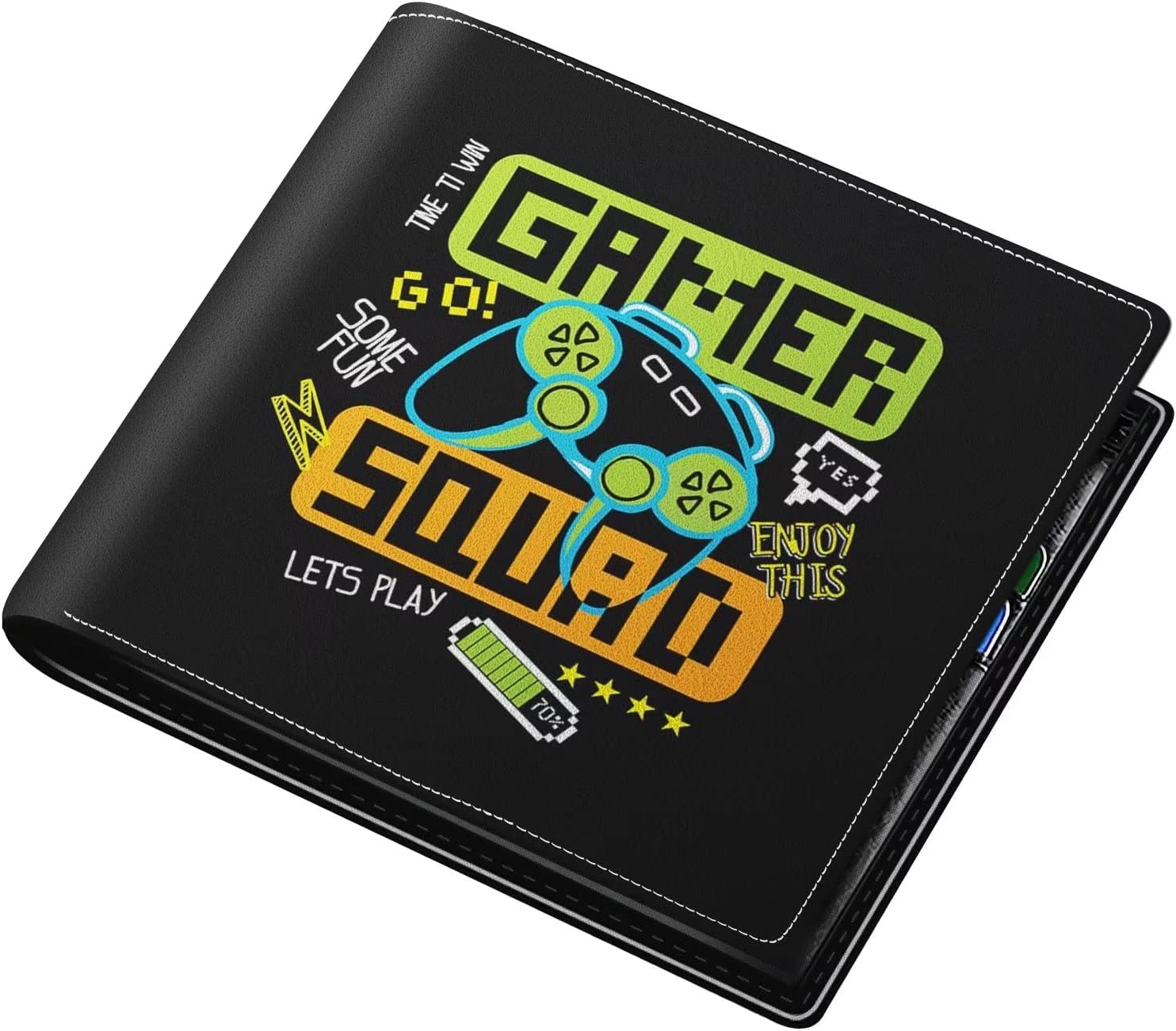 Amazon.com: Teen Boys Cool Wallet Funny Leather Wallets Credit Id Card ...