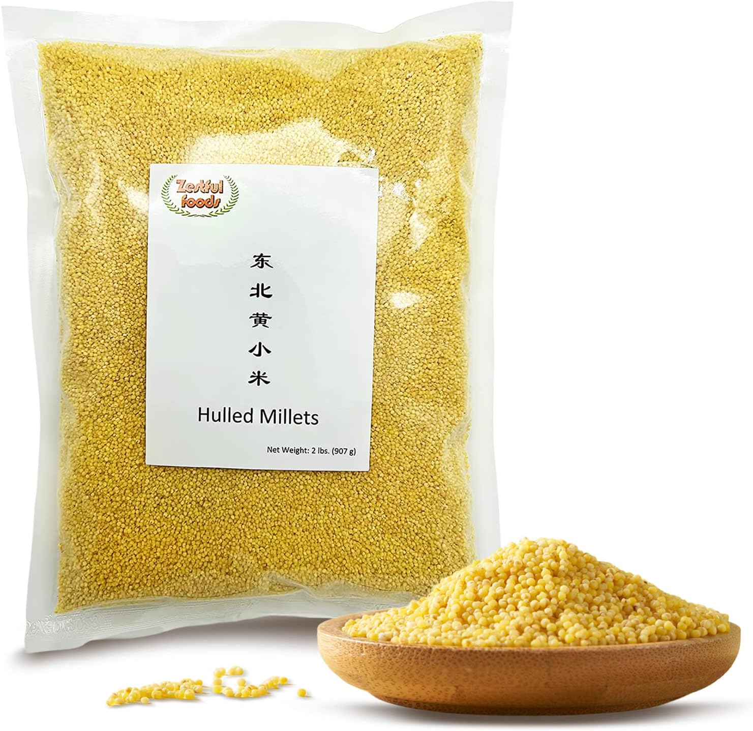 Amazon.com: Zestful Foods Hulled Millets,millet grain,millet seed ...