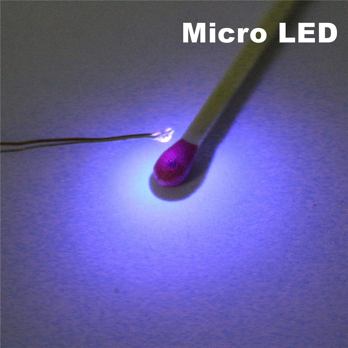 Snapklik.com : 100pcs Pre-soldered Micro Litz Wired Leads UV SMD Led ...