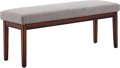 Amazon.com - LZAREAL Upholstered Entryway Bench Modern Shoe Benches for ...