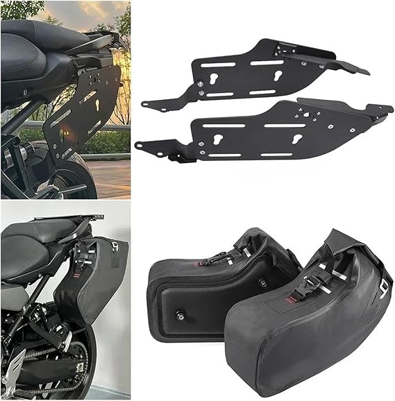 Amazon.co.jp: バイク用 荷物キャリア トレーサー 9 9GT 9GT + 2021-2024 900GT 900/GT サドル ...