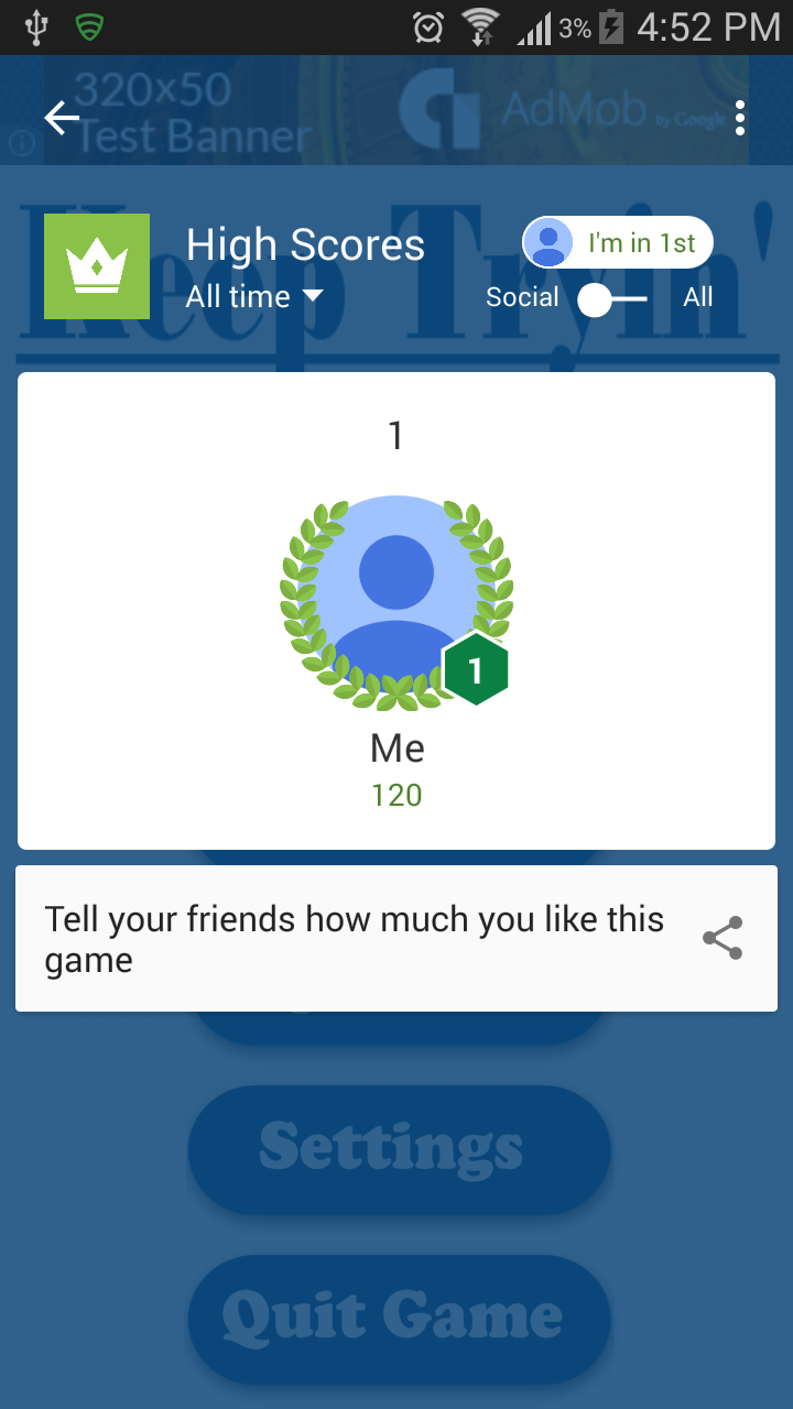 Keep Tryin'! - App on Amazon Appstore
