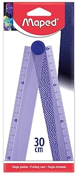 Maped Deepsea Paradise Foldable Ruler 30cm|2 in 1 Scale for Kids|Non ...