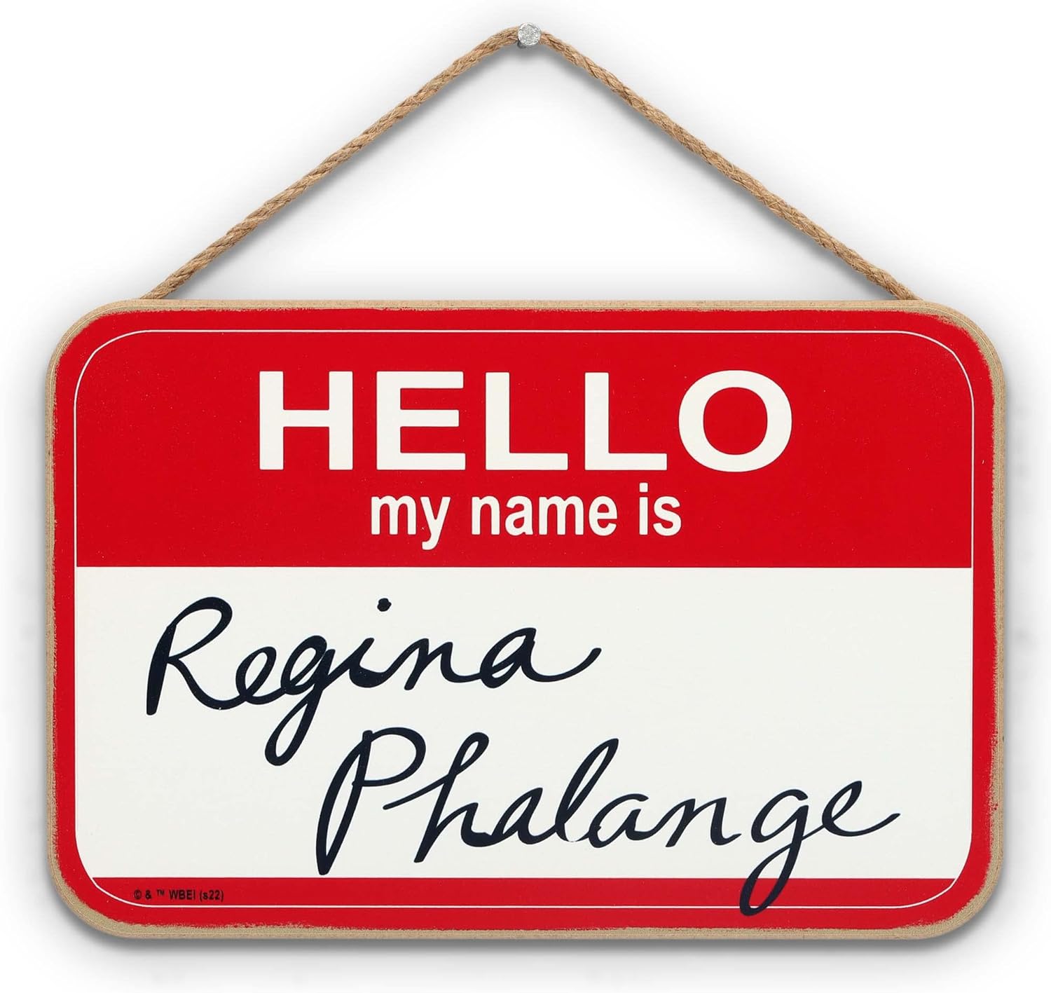 Amazon.com : Friends The TV Series Regina Phalange Hanging Wood Wall ...