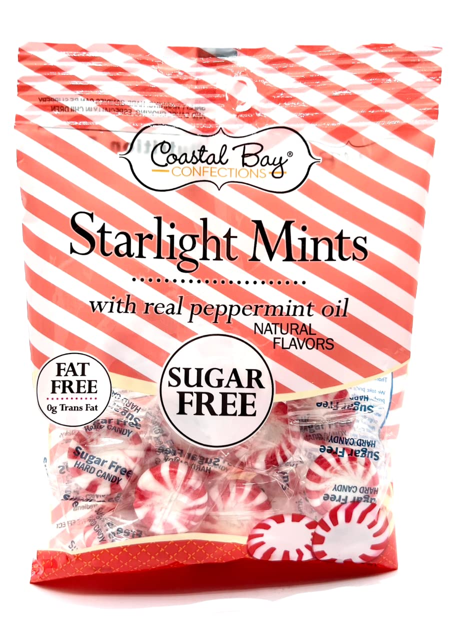 Amazon.com : Coastal Bay Starlight Mints, With Real Peppermint, Sugar ...