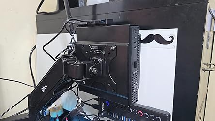 Amazon.com: Mini PC Mount for Dell Micro Mount, Wall VESA and Under ...