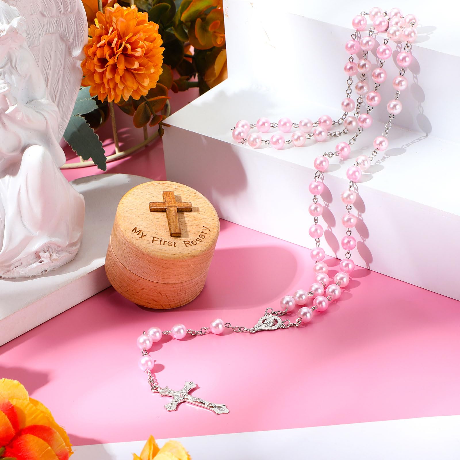 Snapklik.com : Loetere Baptism Gifts Rosary Catholic My First Rosary ...
