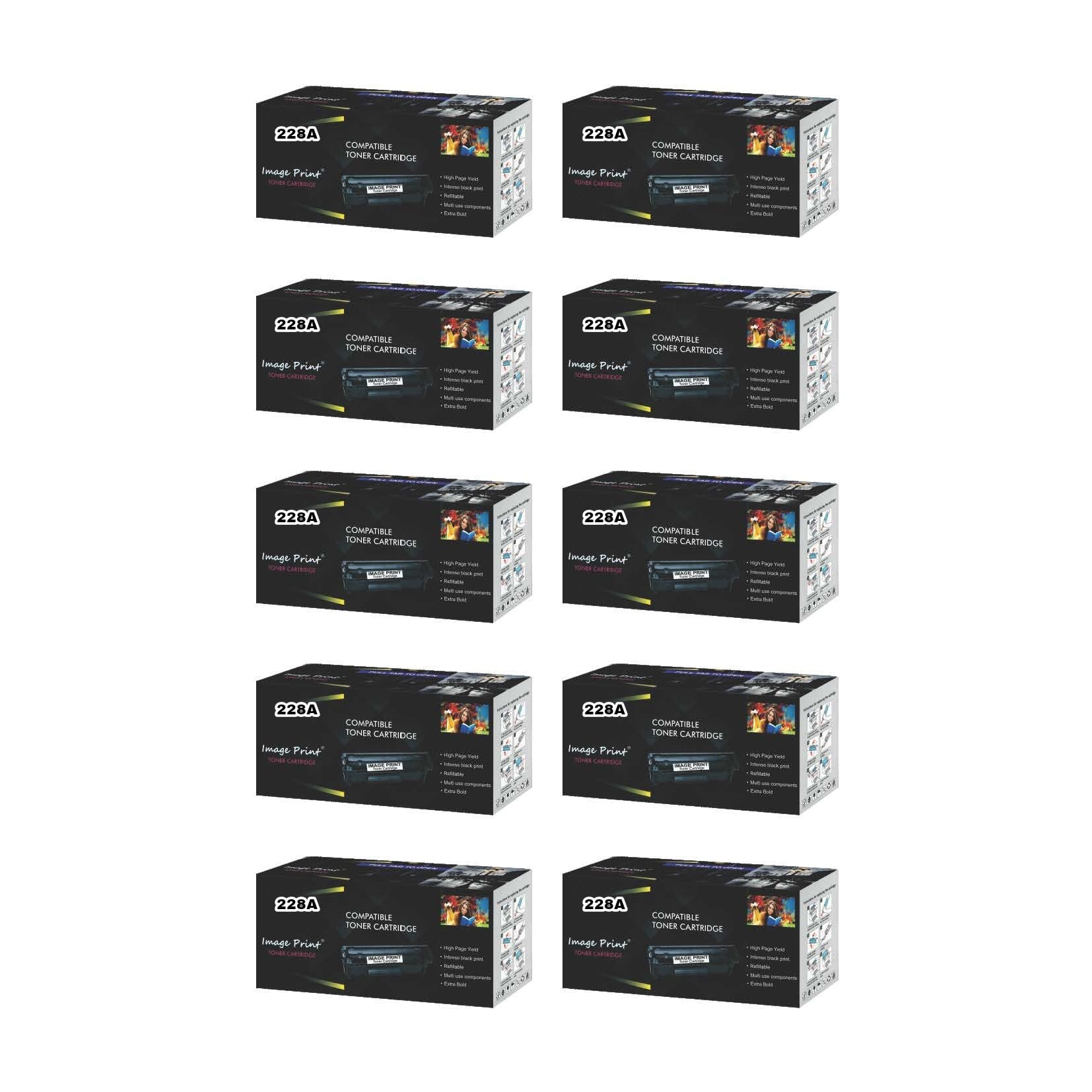 Image Print 228A/ CF228A Black Toner Cartridge Compatible with HP ...