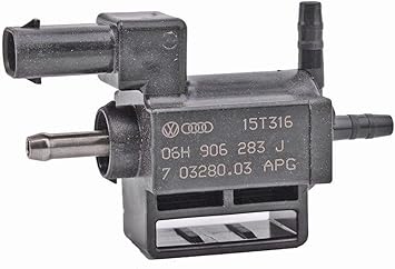 Amazon.com: VOLKSWAGENAUDI 06H906283J GENUINE OEM SOLENOID VALVE ...