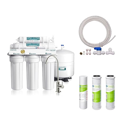 APEC Water Systems ROES-50 Essence Series Top Tier 5-Stage Water Filter ...