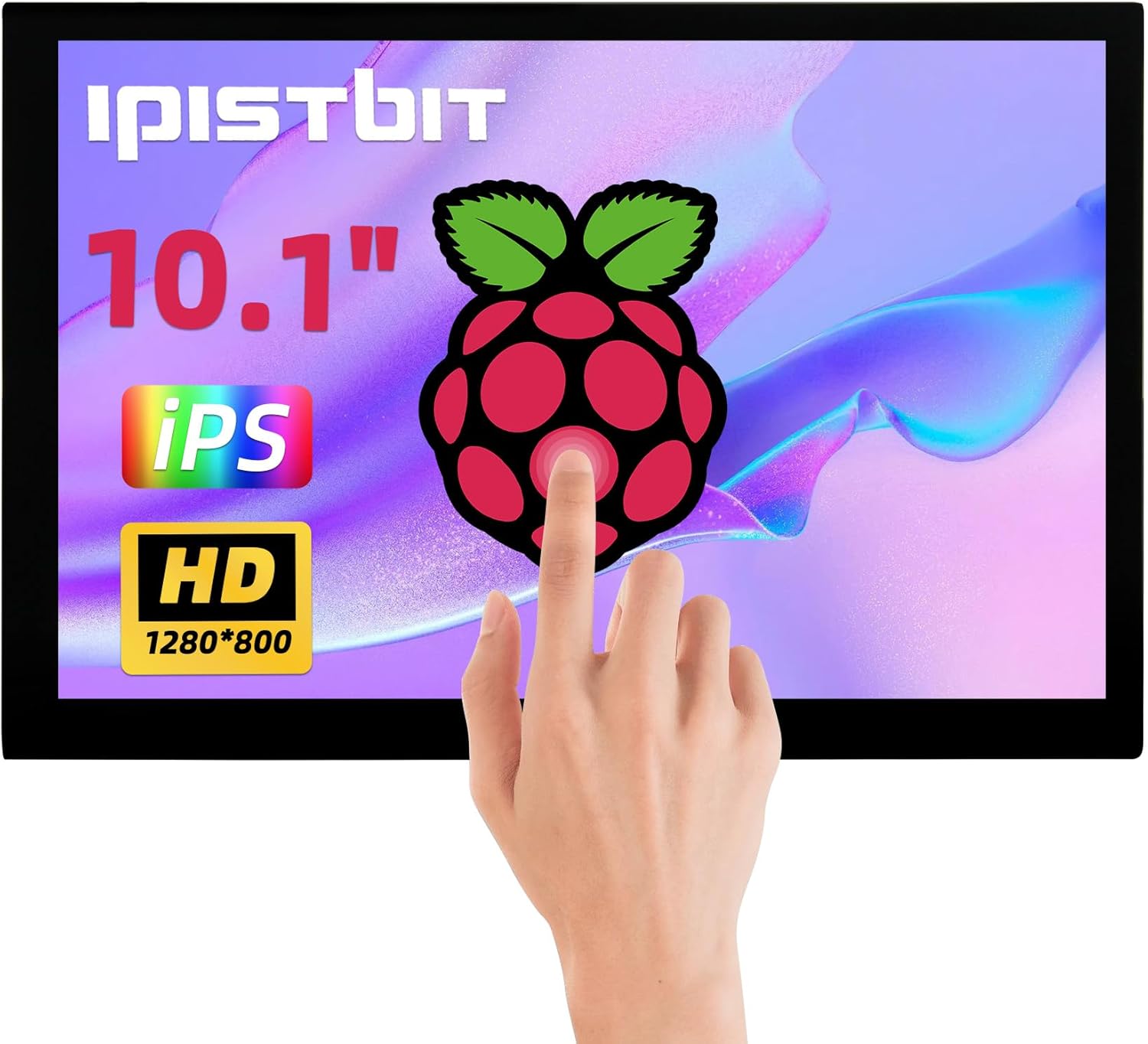 Amazon.com: iPistBit Touchscreen Monitor, 10.1 Inch Raspberry Pi Screen ...