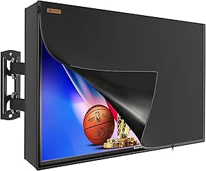 Amazon.com: IC ICLOVER Outdoor TV Cover 50 inch, 600D Heavy Duty ...