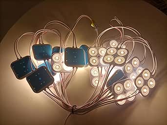 Amazon.com: Q QINGCHEN Warm White 3.0W LED Module 12V DC Waterproof ...