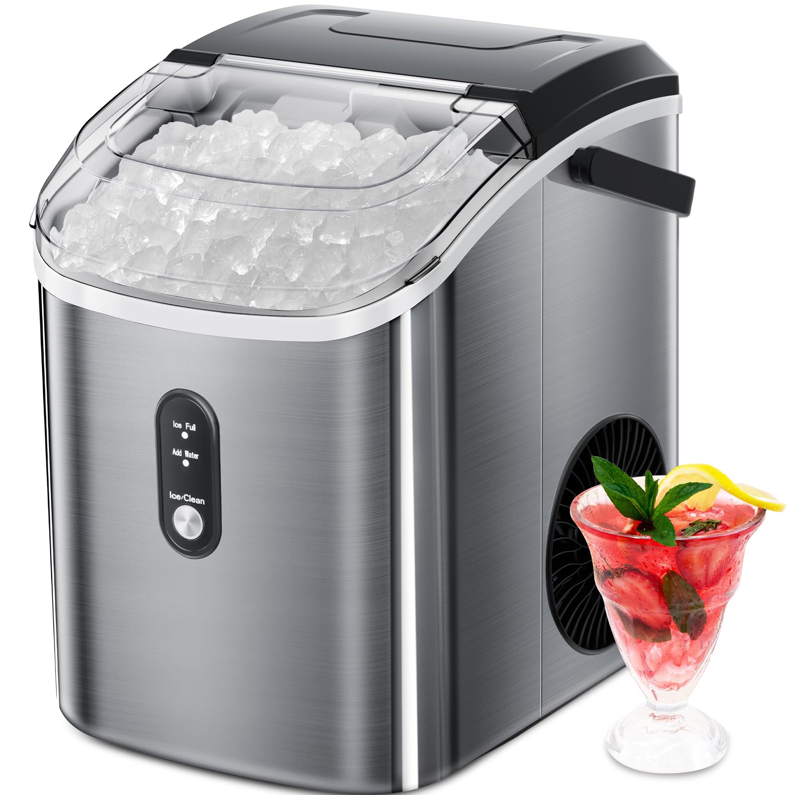 Amazon.com: Xbeauty Nugget Ice Maker-Nugget Ice Maker Countertop Up to ...