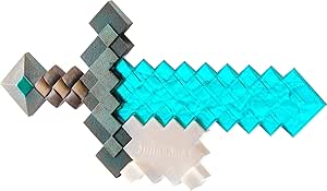 Amazon.co.jp: Minecraft Real Life Replica Diamond Sword : Toys & Games