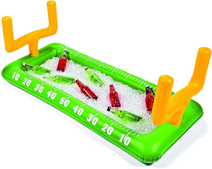 Inflatable Football Field Buffet Cooler (with Goal Posts) : Toys & Games