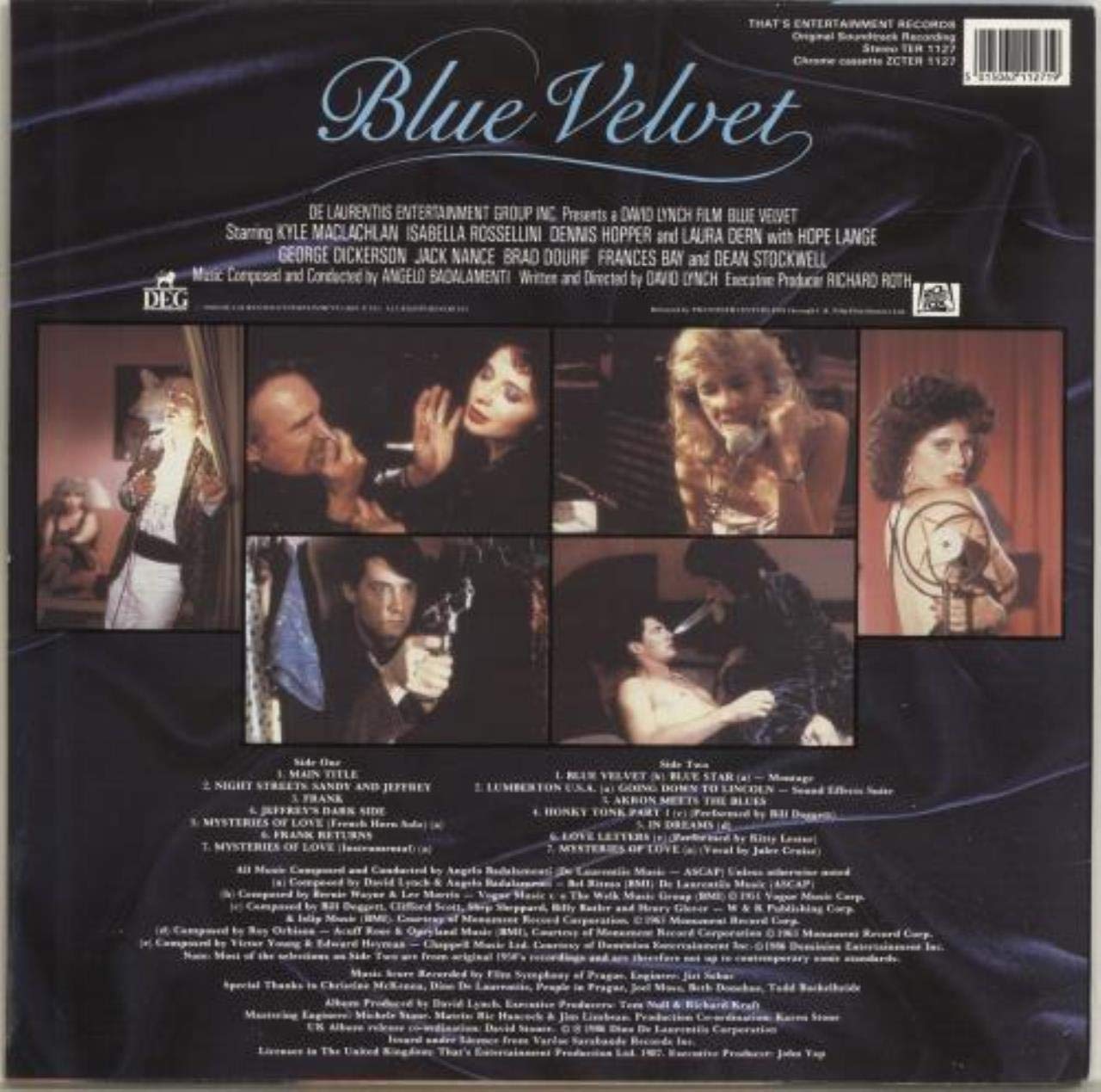 Amazon.com: blue velvet LP: CDs & Vinyl