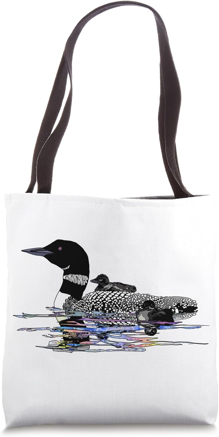 Amazon.com: Sunset Loon Tote Bag : Clothing, Shoes & Jewelry