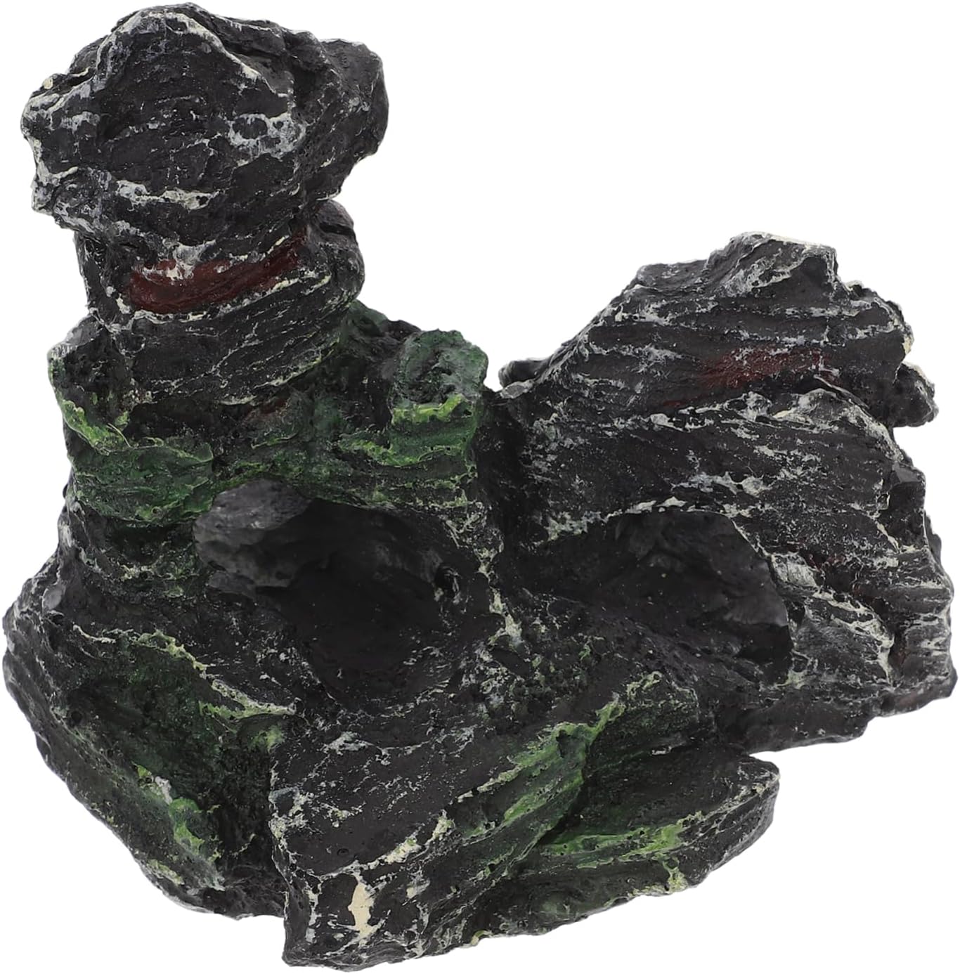 Sosoport Resin Fish Tank Rockery Model Decorative Aquarium Decor ...