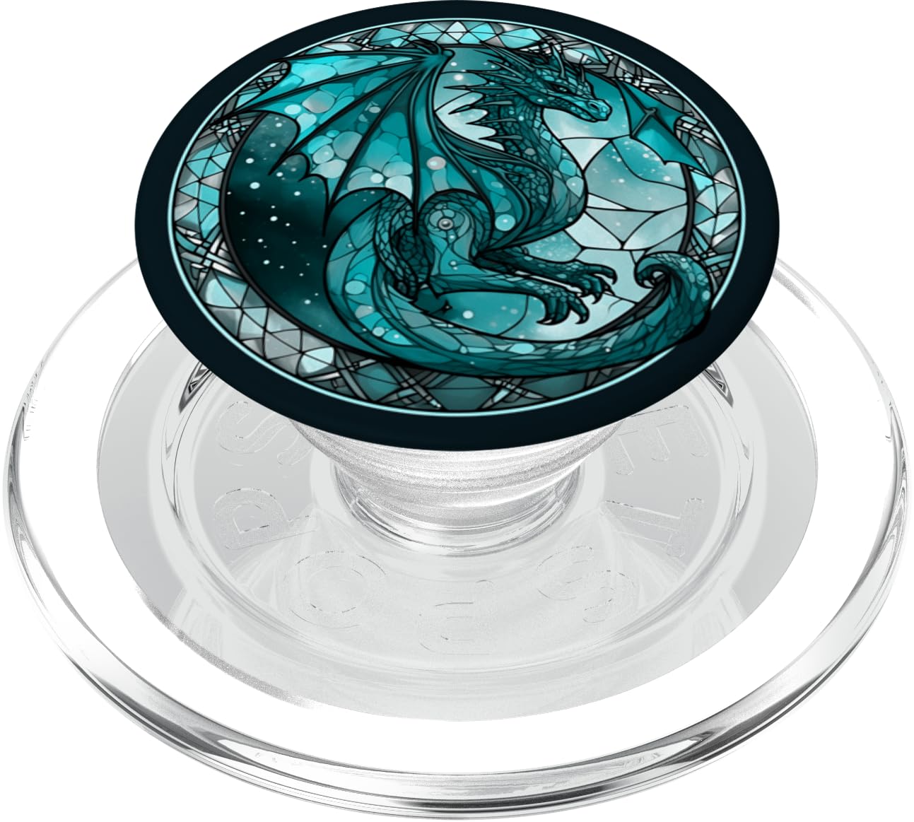 Amazon.com: Blue Dragon PopSockets PopGrip for MagSafe : Cell Phones ...