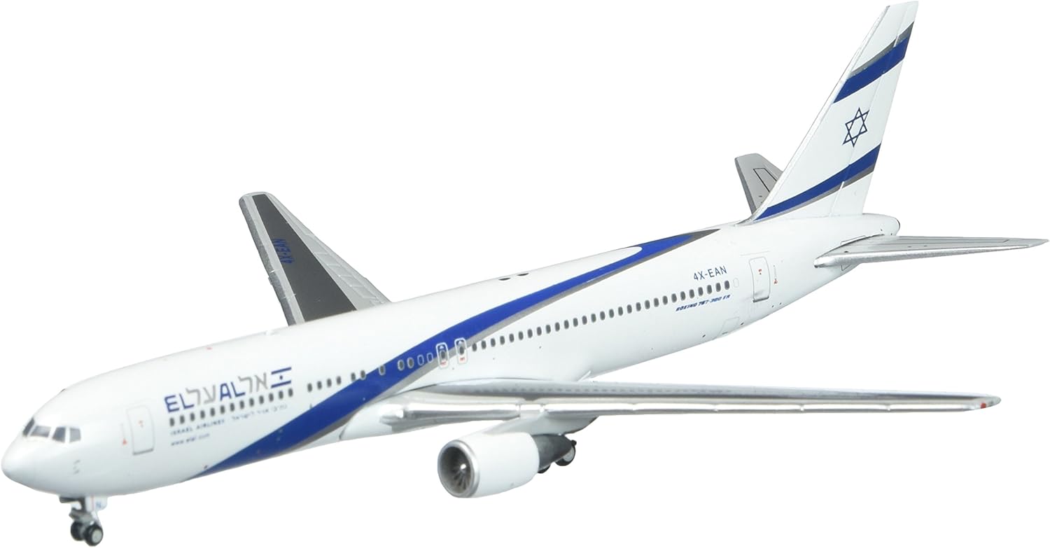 Amazon.com: GeminiJets El Al B767-300 4X-EAN 1:400 Scale Diecast Model ...