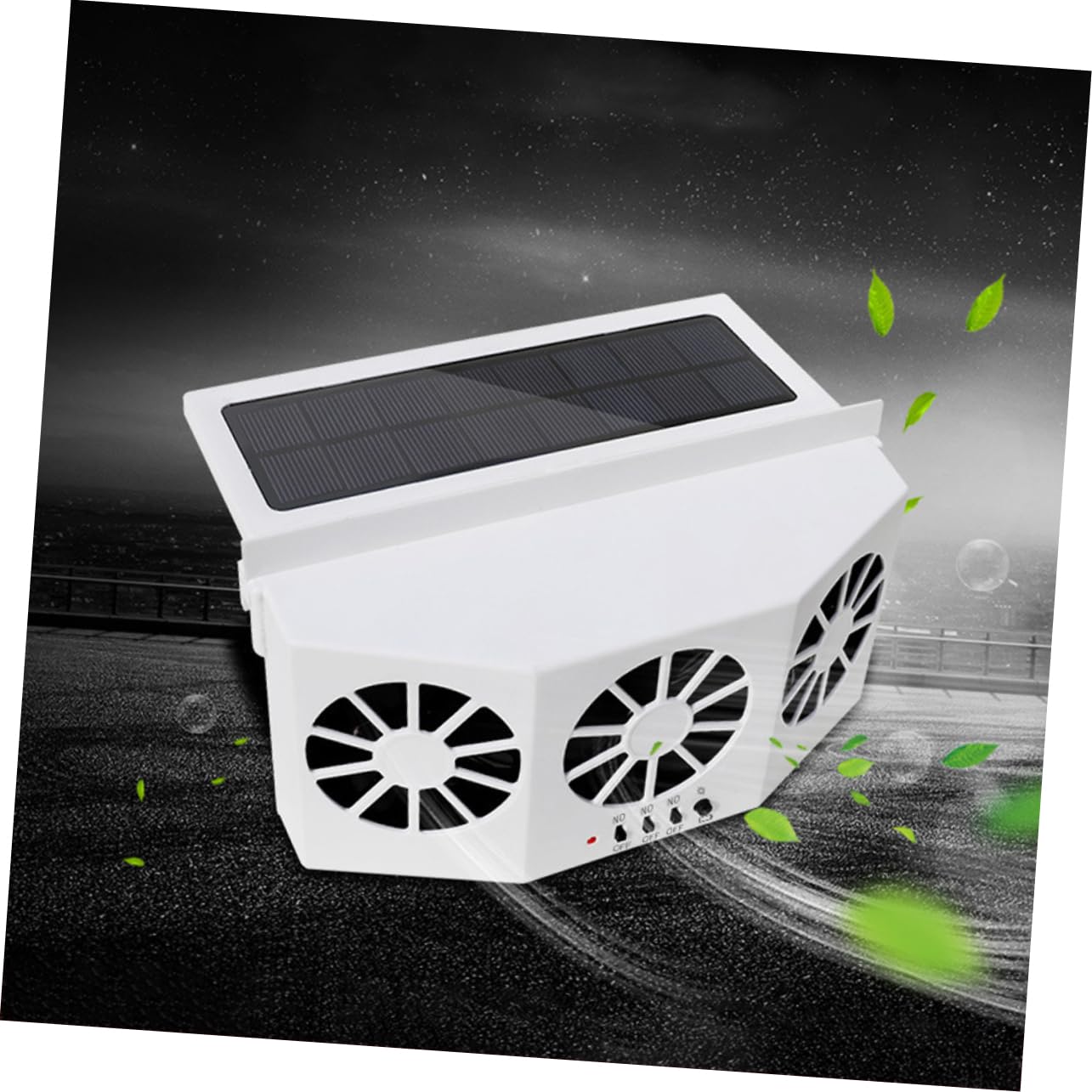 Solar Fan Car Window Bkml Car Window Cool Air Fan Car Interior Fan