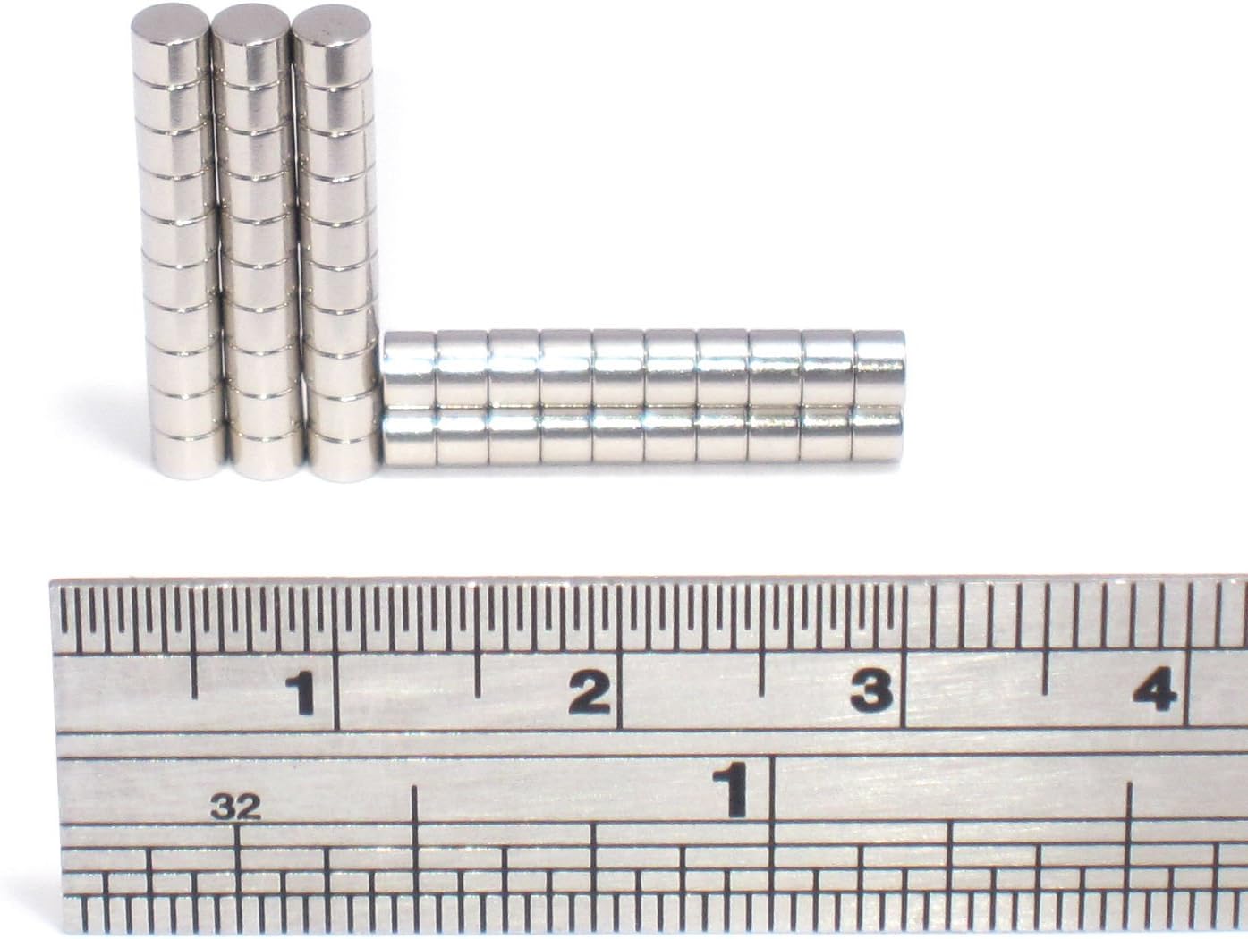 Magnet Expert 6 mm diameter x 5 mm thick N42 Neodymium Magnet - 1.24 kg ...