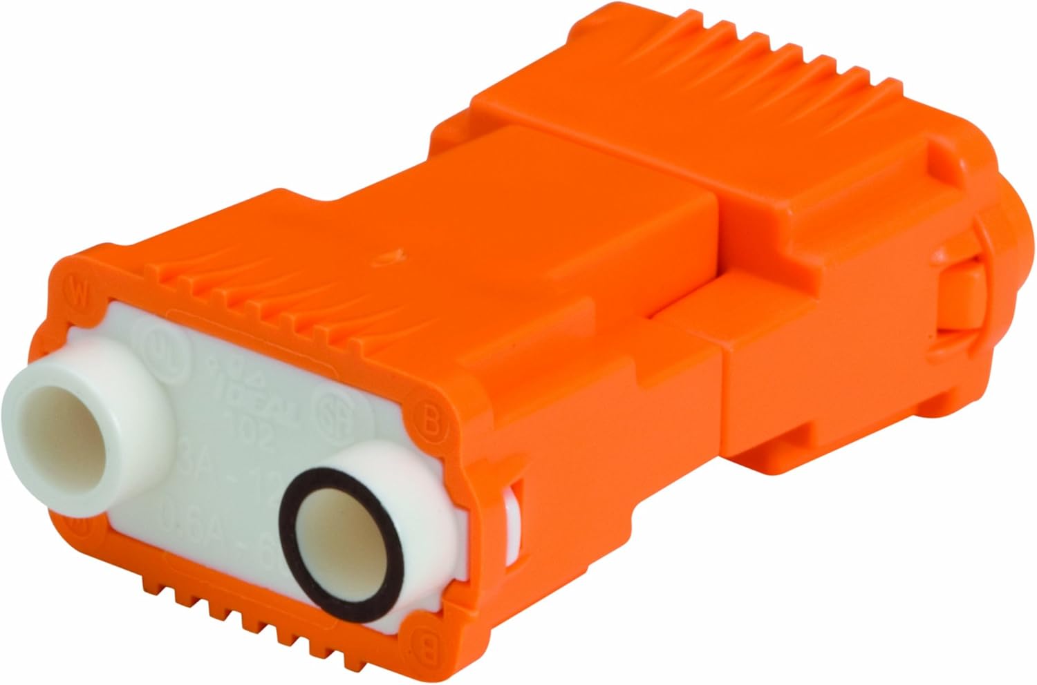 Ideal 30-352J Luminaries Disconnect Power Plug, 150-Pack, Orange, Small ...