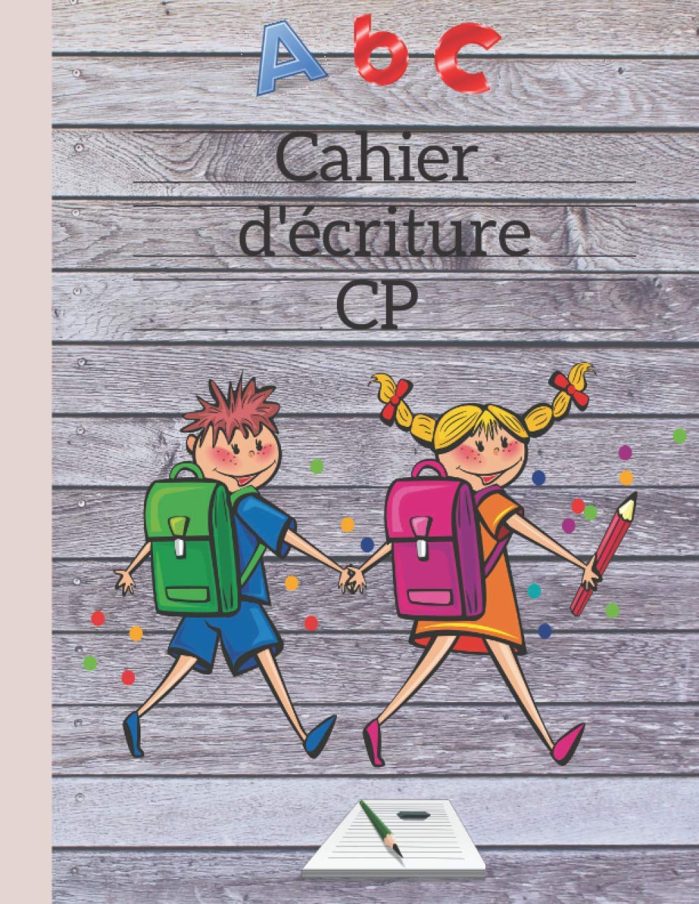 Cahier Decriture Cp Carnet Decriture Avec 2 Lignes Pour Eleves ...