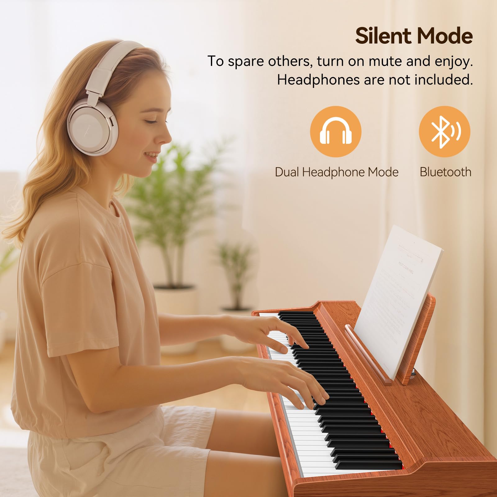 Snapklik.com : Keyboard Piano Electric 88 Key Piano Keyboard: 88 Key ...