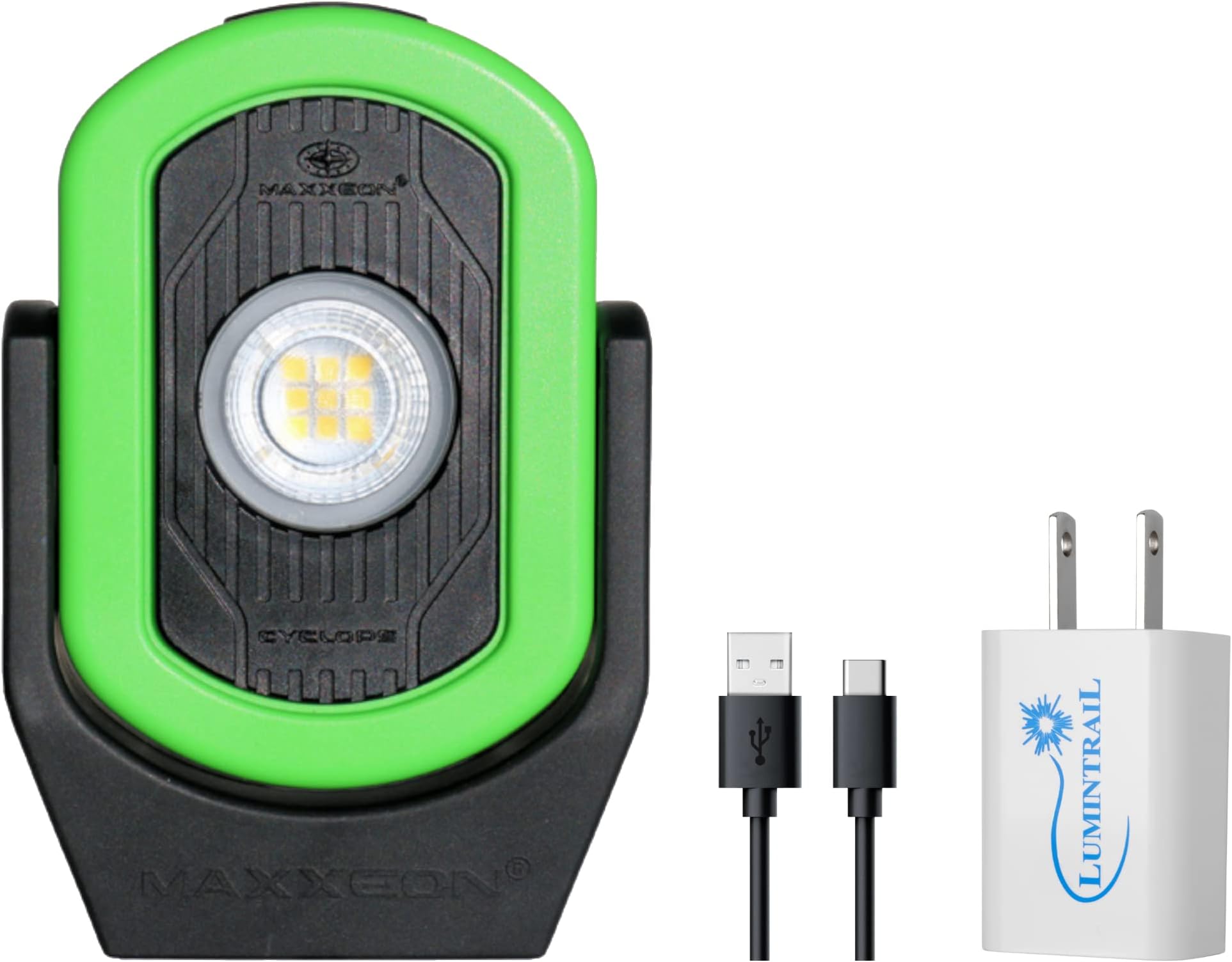 MAXXEON MAXXBEAM MXN00900, LED Work Light, Wireless Charging, Zoom Lens ...
