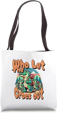 Amazon.com: Who Let The Crocs Out Hiking Backpack Gator Croc Trekking ...