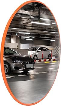 BERRY 45CM Safety Convex Mirror | Indoor Round Security Mirror | Wide ...