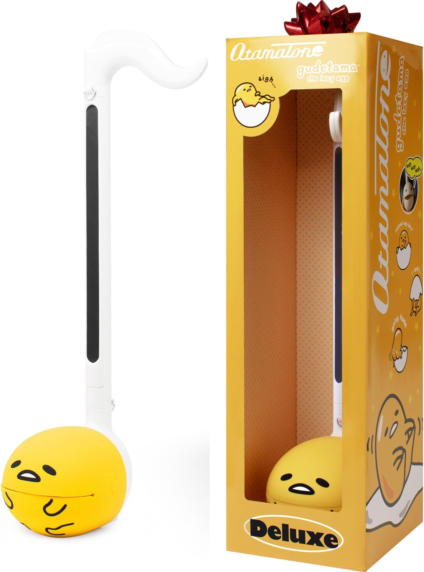 Amazon.com: Otamatone Deluxe [Sanrio Gudetama] Electronic Musical ...