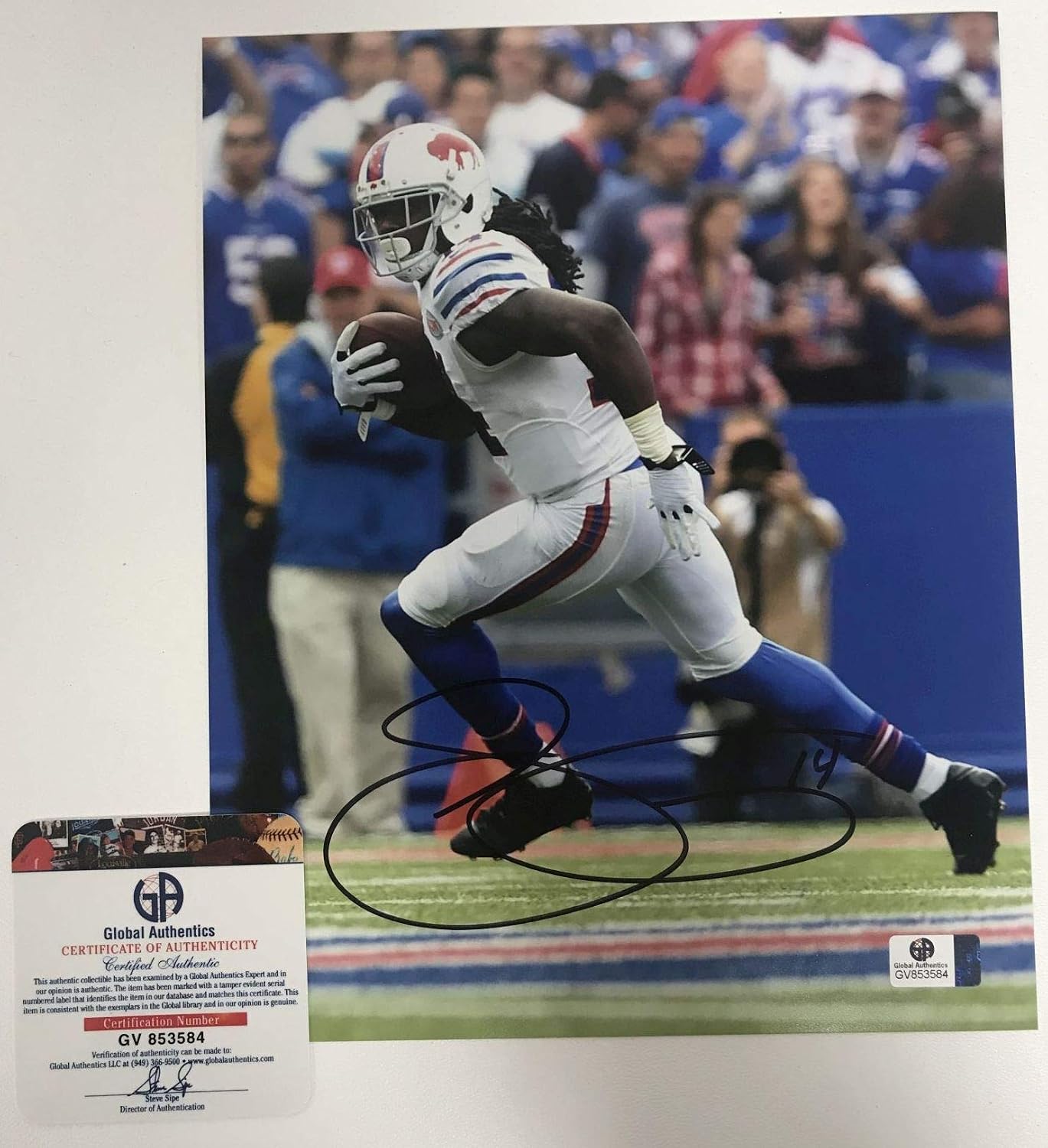 Sammy Watkins Signed Autographed Glossy 8x10 Photo Buffalo Bills - COA ...