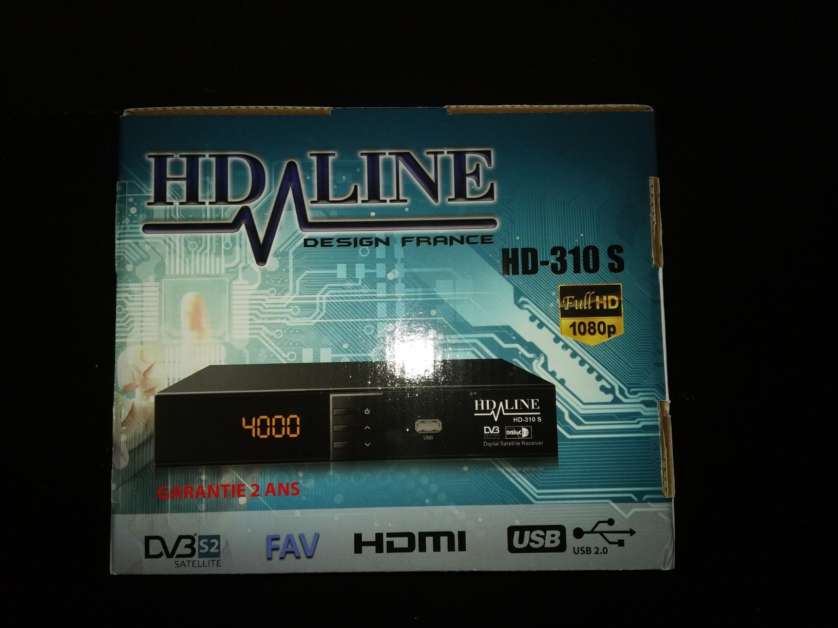 HD-LINE HDMI Receiver Satellit HD Digitaler Satelliten Receiver HDMI ...