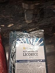 Amazon.com : Sweet Roots by Happy Bites Blue Raspberry Licorice Twists ...