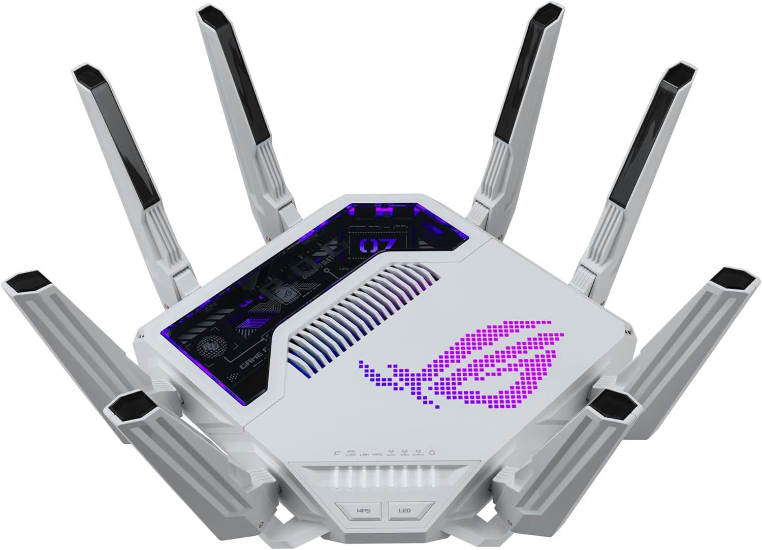ASUS ROG Rapture GT-BE19000AI Tri-Band Gaming Router (WiFi 7, 802.11be ...