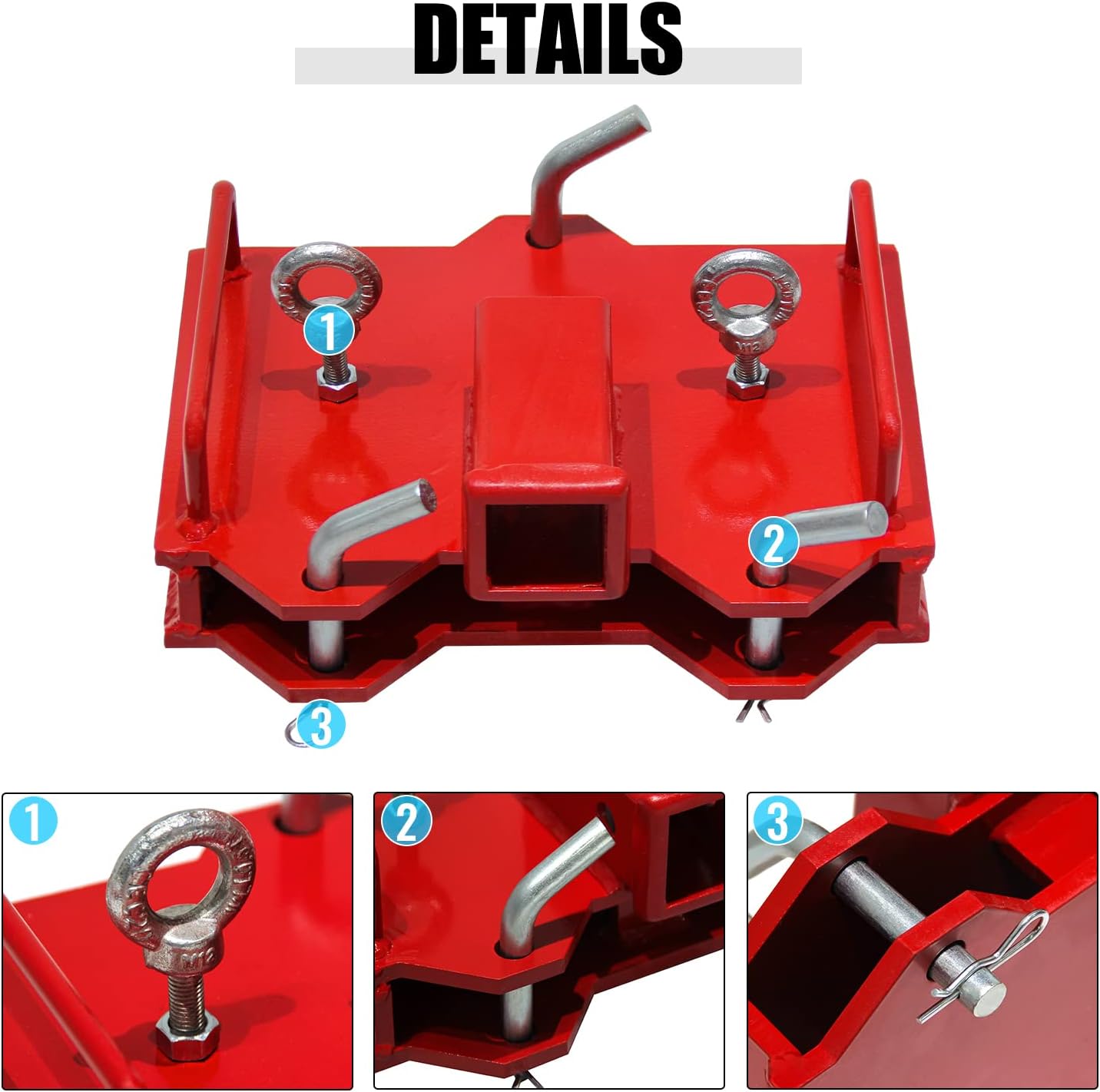 Insert Forklift Trailer Hitch Receiver for Dual Nepal | Ubuy