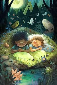 Amazon.com: Forest Rendezvous Rounded Corner Wooden Puzzle - 70 Piece ...