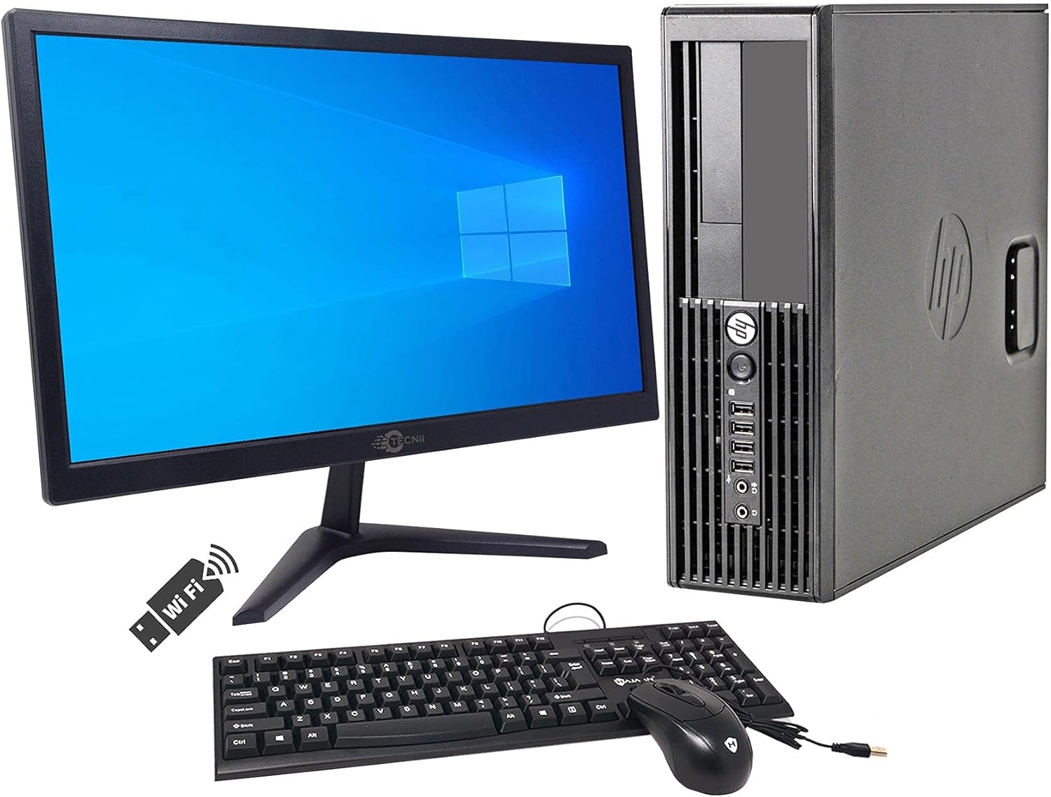 Amazon.com: HP Z220 SFF Workstation Desktop Computer PC with Tecnii 20 ...
