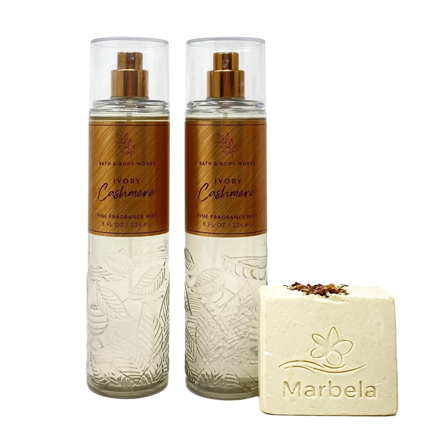 Amazon.com : Bath & Body Works Ivory Cashmere Fine Fragrance Mist Pack ...