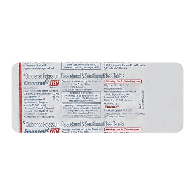 Emanzen Dp - Strip of 10 Tablets : Amazon.in: Health & Personal Care
