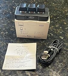 Amazon.com: EHOLY USB Mechanical Gaming Keyboard 3 Key Mini Keypad ...