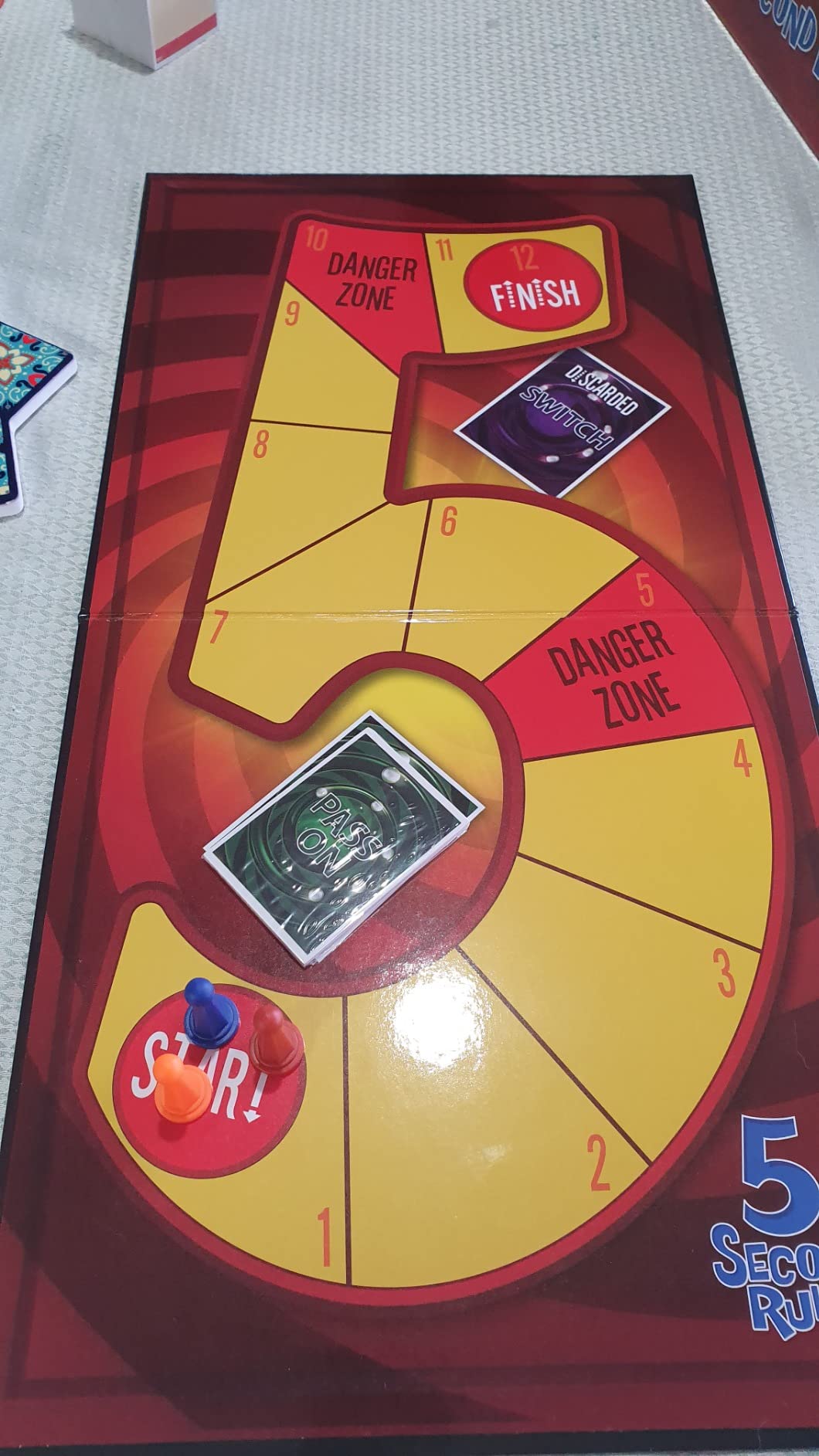 5 Second Rule University Games BOX-04475 Board Game : Amazon.com.au ...