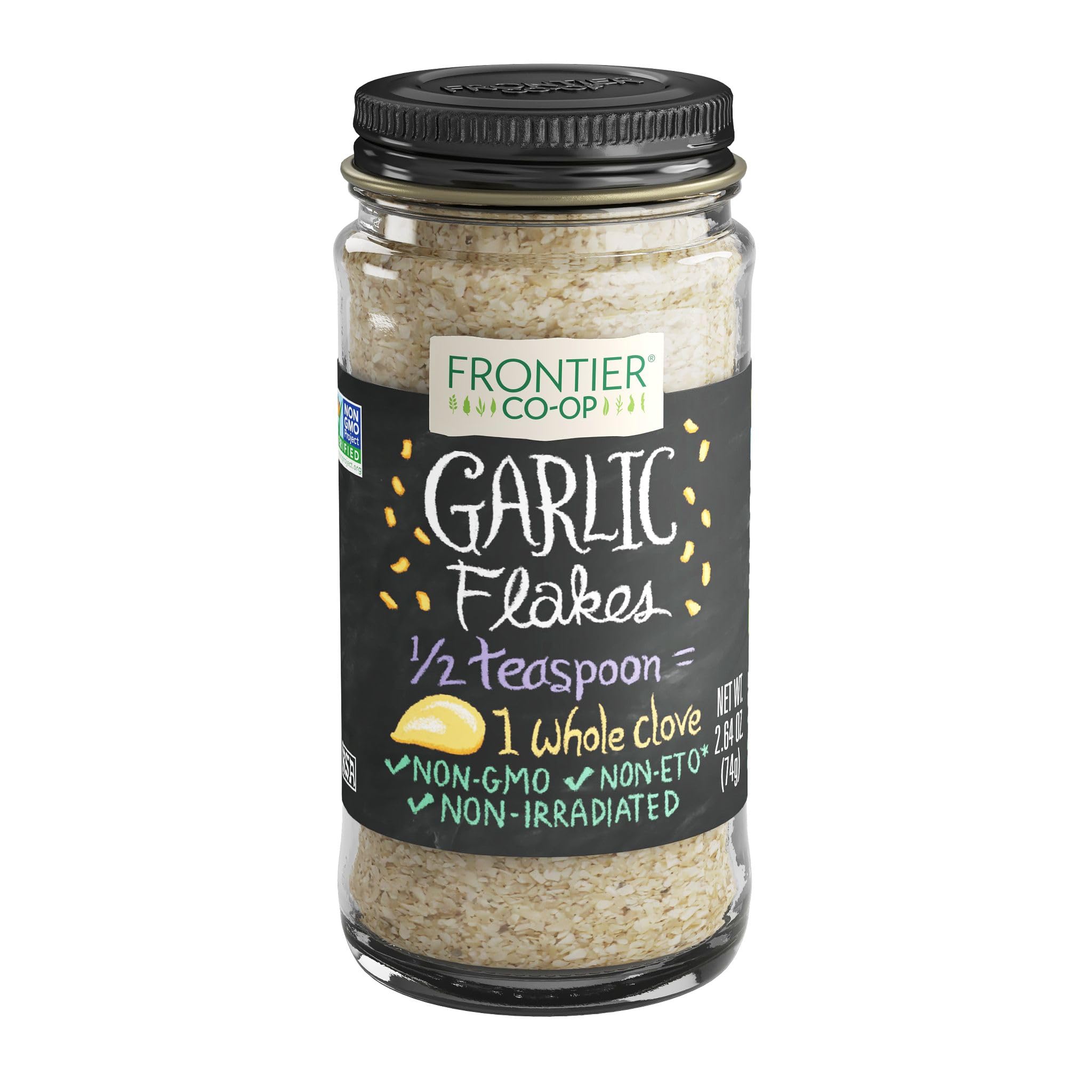 Amazon.com : Frontier Natural Products Garlic Flakes, 2.64-Ounce ...