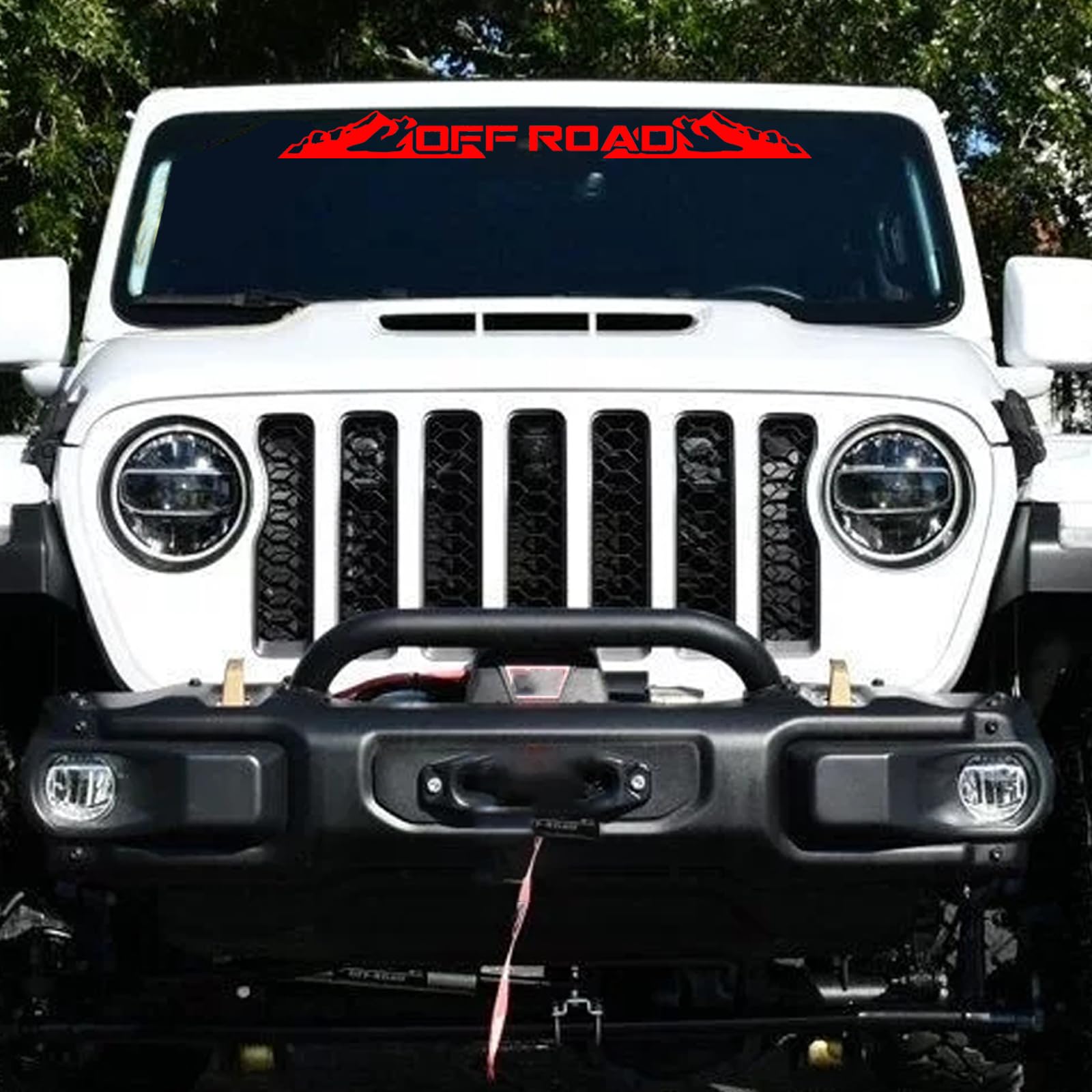 Amazon.com - 1 Pc Off Road Car Windshield Vinyl Decal Sticker for Jeep ...